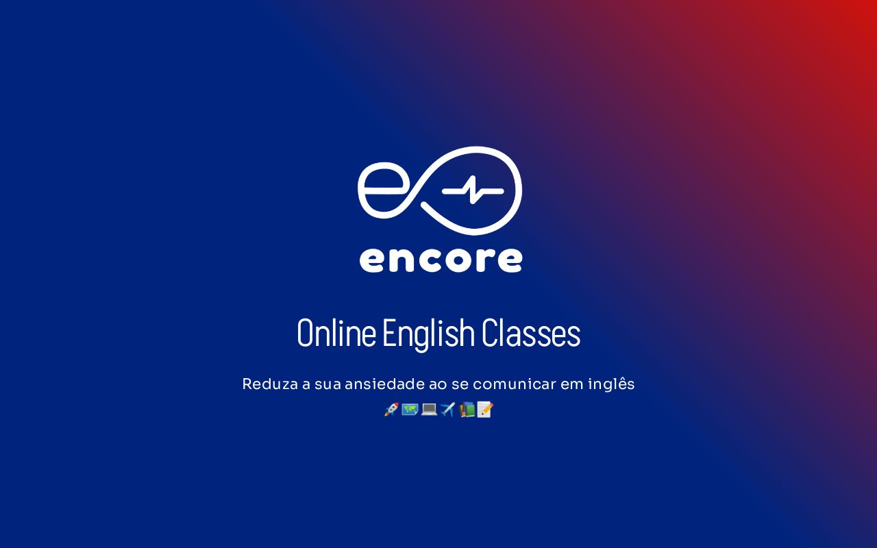 Encore English Classes